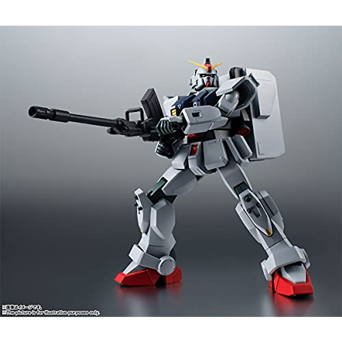 TAMASHII NATIONS - Mobile Suit Gundam The 08th MS Team - RX-79(G) Gundam Ground Type Version A.N.I.M.E., Bandai Spirits The Robot Spirits Collectible