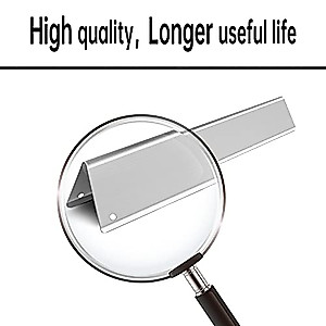 Kalomo 15.3" Grill Flavorizer Bars Accessories for Weber 7636, Grill Flavor Bars BBQ Gas Grill Replacement Parts for Weber 46510001, 47513101, Spirit 300 Series, Spirit E-310, E-320, S-330