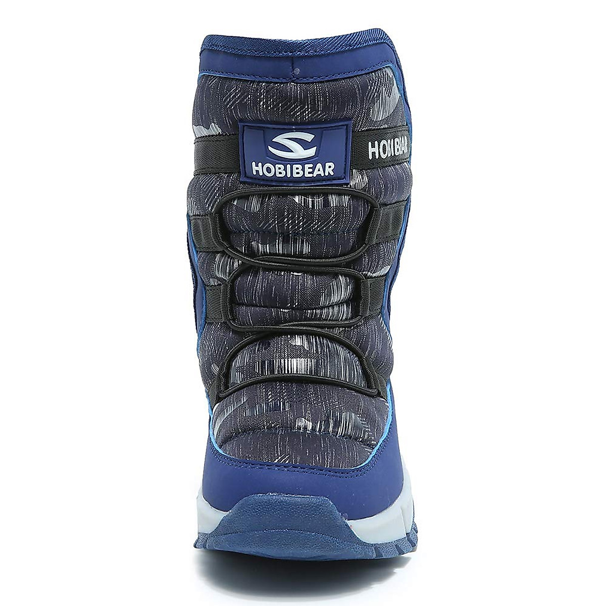 GUBARUN Boys Snow Boots Kids Outdoor Warm Shoes Waterproof (Blue, 10)