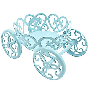 Zoie + Chloe Princess Carriage Cupcake Stand Holder Display - 2 Pack