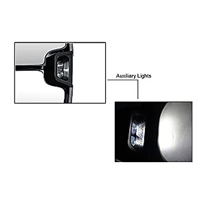 AERDM Towing Mirrors Compatible with Ford F150 2004 2005 2006 2007 2008 2009 2010 2011 2012 2013 14 Power Heated with LED Signal and Puddle Light Tow Mirrors Pair set Pickup Truck Tow Mirrors Pair set
