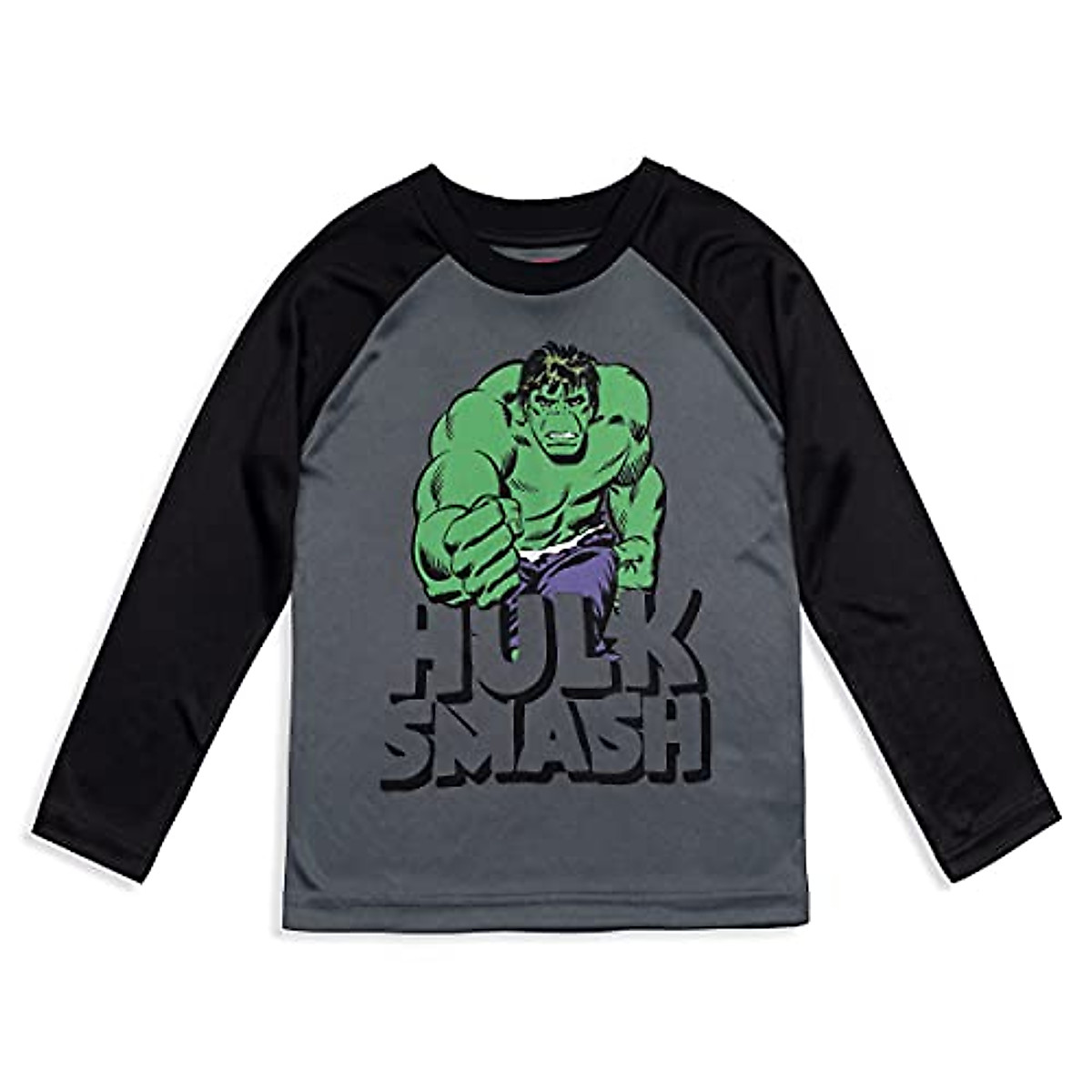 Marvel Avengers Spider-Man Hulk Captain America Iron Man Little Boys 4 Pack Athletic T-Shirts Multicolor 7-8