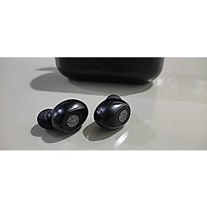 Small Wireless Earbuds Headphones F-9 Waterproof in Ear Buds Bluetooth for Android and iOS iPhone with LED Display, Charging case and mic – Black, Best Earbuds, pods Earphones