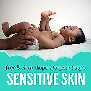 Seventh Generation Baby Diapers for Sensitive Skin, Animal Prints, Size 0 Newborn, 36 count