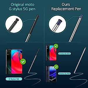 Stylus Pen for Moto G Stylus 5G Touch Screen Pen Replacement for Motorola XT2131 2021 Touch Parts Stylus S Pen