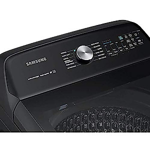 Samsung WA50R5400AV 5.0 cu. ft. Black Stainless Top Load Washer with Super Speed WA50R5400AV/US