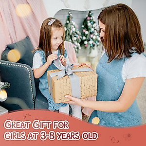 Dulsaera Claw Machine Kids, Mini Candy Machine Vending Arcade Game Toys Girls 3 4 5 6 7 Year Old, Grabber Prize Dispenser Toy w/ 35 Plush Toys Perfect Christmas & Birthday Gifts Ages 8-12 Pink