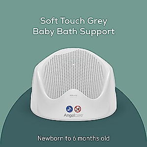 Angelcare - Baby Bath Support - Soft Touch Support - Water Level Indicator - Ideal for Babies Less Than 6 Months Old