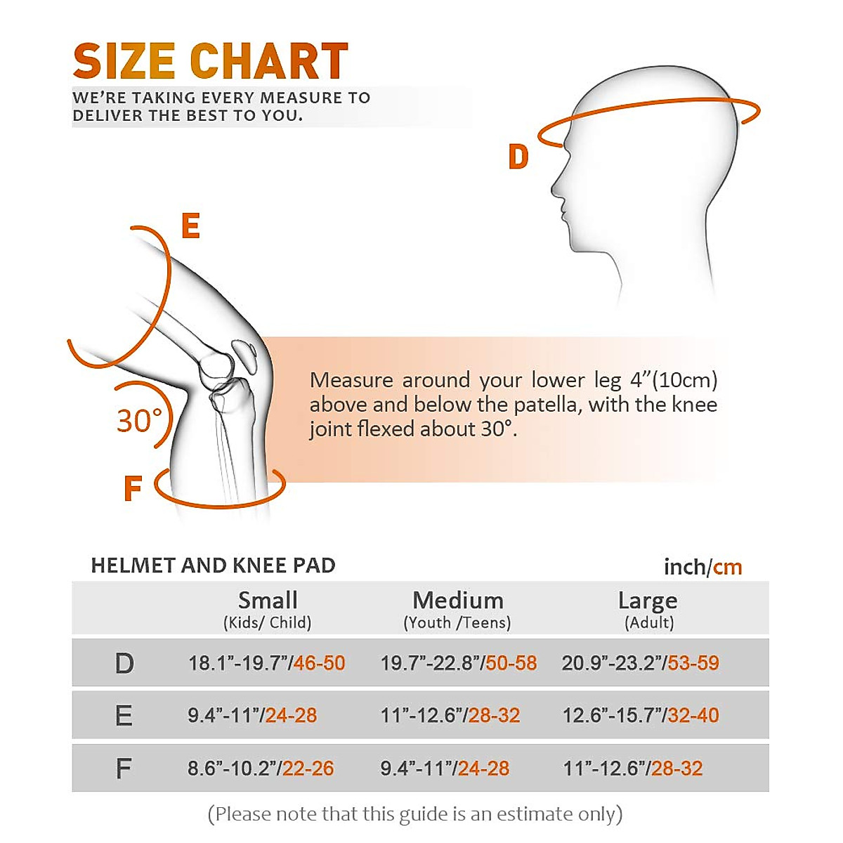 JBM Adult & Kid Full Protective Gear Set Multi Sport Helmet, Knee and Elbow Pads with Wrist Guards Protection for Biking,