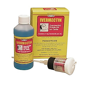 Durvet Ivermectin Pour On Dewormer 250mL