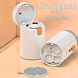 Multifunctional Electronics Cleaning Kit, 20 in1 Cleaner Brush for AirPods, Keyboards, Screens, iPhones, Computers, Phones, Cameras, Lenses, MacBooks, Laptops, and AirPods Pro.