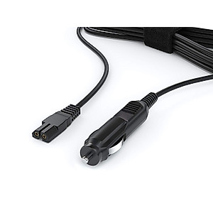 12V DC-Power-Cord 25121 for Igloo Cool Chill, Igloo Kool Mate, Igloo Iceless TE Cooler Replacement Car Charger Power Adapter Extra Long Cord Travel USA Business - Check Plug Photo!