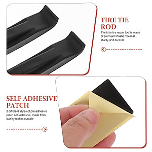BESPORTBLE 1 Set Tire Repair Bike Supplies Bike Repair Kit Bike Tire Fixing Tools Practical Tire Fixing Tool No Glue Tire Patch Kit Tire Patch Tool Bike Tire Accessory