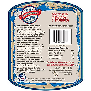 Chasing Our Tails Naturally Dehydrated Chicken Breast For Pets, 5-Ounce