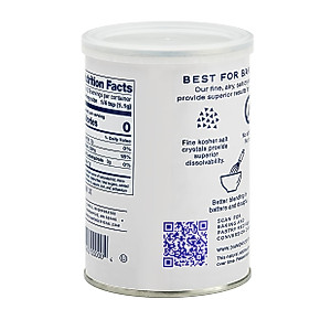 Diamond Crystal Baking Salt, Fine Kosher Salt 8.5oz