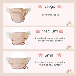 KaWaii Baby Super Value Pack 12 One Size Cloth Diapers + 12 One Size Premium 5-Layer Inserts + 6 Free Premium Inserts