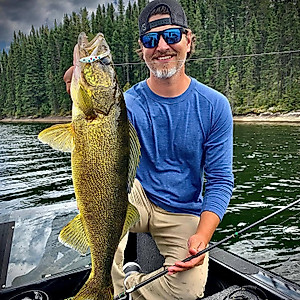 Northland Fishing Tackle Puppet Minnow Darting Fishing and Ice Fishing Lure for Walleye, Pike, Trout, and Panfish, Wonderbread, 1/4 Oz, 1/Cd