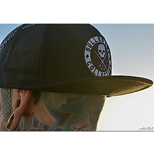 Sullen Badge of Honor BOH Mesh Back Snapback Tattoo Lifestyle Hat - Black