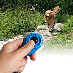 Ruconla- 4 Pack Dog Training Clicker with Wrist Strap, Pet Training Clicker Set