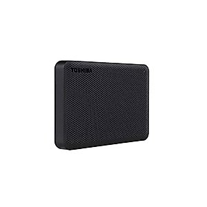 Toshiba Canvio Advance 4TB Portable External Hard Drive USB 3.0, Black - HDTCA40XK3CA
