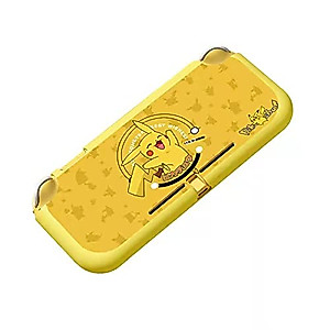 PERFECTSIGHT Protective Case for Nintendo Switch Lite | Cute Soft TPU Anti-Slip Skin Grip Cover | Cartoon Hard Shell Dockable Case | Anti-Scratch Shockproof Slim Cover Case | Kawaii Pikachu