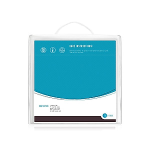 Quilted Fitted Mattress Pad (Twin XL ) Hypoic, Mattress Topper, Stretches up to 18 Inches Deep, by Assure Sleep Collection