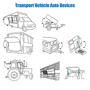 Acouto 5 Button Electric Sofa Remote, ABS Material Power Recliner or Lift Chair Hand Control with USB Charging Port for Sofas Cont Remote
