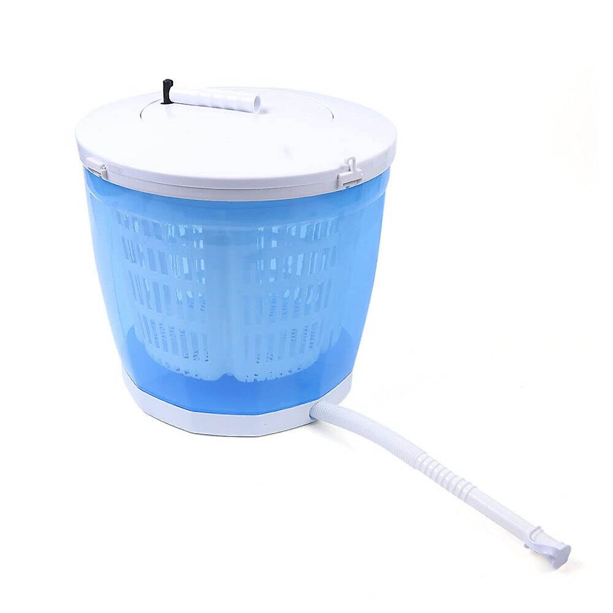 Non Electric Hand Crank Washing Machine - Manual Washer for Dorms, Apartments, Camping - Underwear Washer - Efficient Laundry Washer