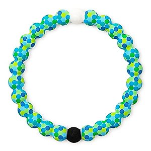 Lokai Silicone Beaded Bracelet for Stigma-Free Mental Health Awareness - Dots Style (Large, 7 Inch Circumference) - Jewelry Fashion Bracelet Slides-On for Comfortable Fit for Men, Women & Kids
