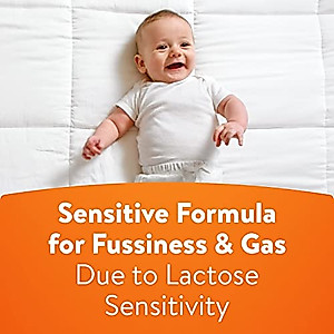 Similac 360 Total Care Sensitive Infant Formula, with 5 HMO Prebiotics, for Fussiness & Gas Due to Lactose Sensitivity, Non-GMO, Baby Formula, Ready-to-Feed, 2-fl-oz (Case of 12)