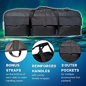 OBENBERG Professional 30" Telescope Bag: High-Density Foam Travel Universal Carrying Case for Celestron, Meade, Orion & Vixen with Shoulder Strap & Accessories, Perfect for Astronomy & Photography