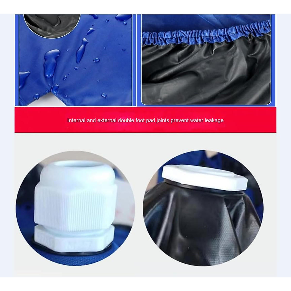 Krisuary Mini Split Cleaning Kit, Mini Split Cleaning Bag, 7 PCS Waterproof Air Conditioner Cleaning Kit, Split Air Conditioning Cleaning Waterproof Cover Bag, Wall Mounted Dust Washing Ac Clean Kit