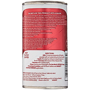 Magic Extra Strength Shaving Powder Red Can 5 Oz (6 Pack)