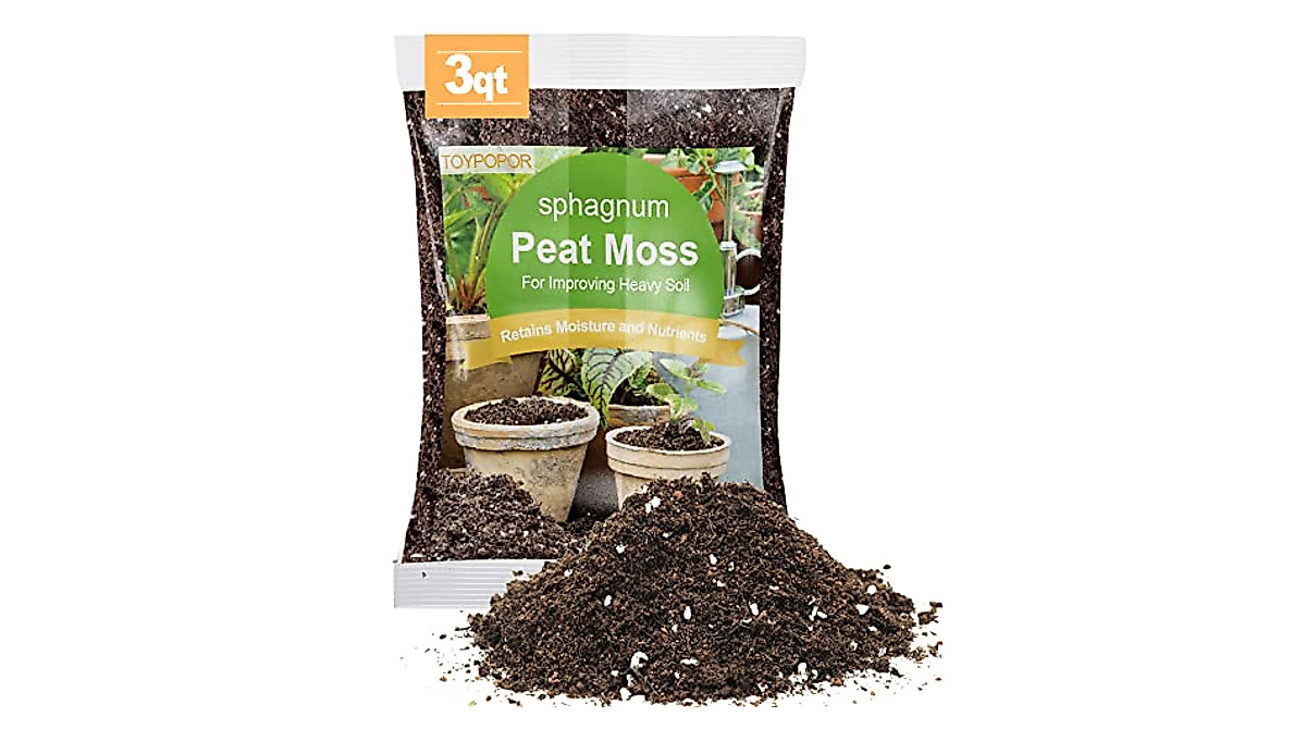 Organic Peat Moss Potting Mix for Succulents & More | TOYPOPOR