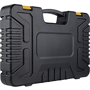 Raiseek Universal Gun Cleaning Kit for Rifle Pistol Shotgun Cleaning Kit for All Guns with Lightweight Organized Carrying Case Gun Cleaning Supplies Gun Plastic Jags and Brushes with Cleaning Mat