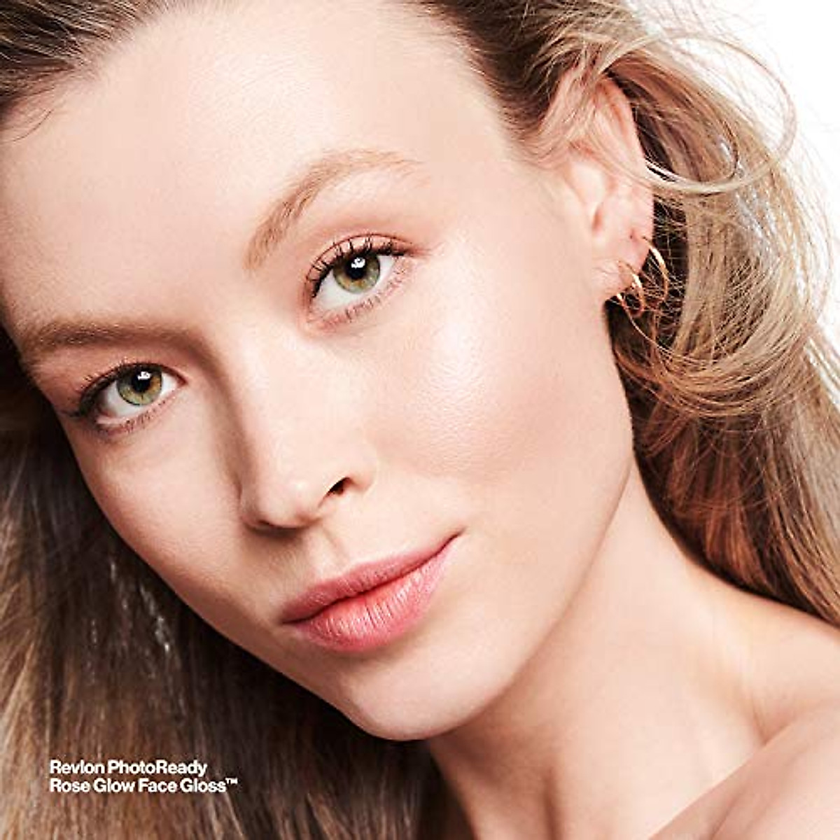 Face Primer by Revlon, PhotoReady Face Gloss Rose Glow, Face Makeup for All Skin Types, Hydrates, Illuminates & Moisturizes, Infused with Glycerin & Olive Oil Extract, 80% Water, 1 Fl Oz