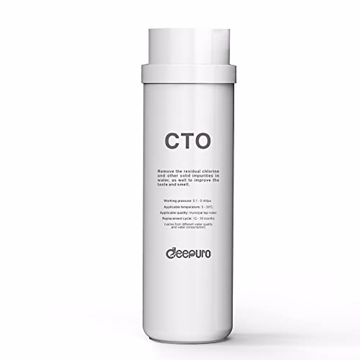 CTO Replacement Filter for Deepuro RO System WS4A/WS6A/WS4B/WS6B