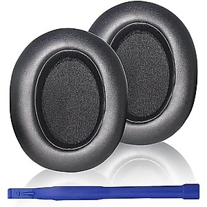 WH-XB910N Replacement Earpads Ear Cushions with Net and Buckle,Noise Canceling Headset Cover Earmuff Repair Parts for Sony WH-XB910N Over-Ear Wired&Wireless Headphone(Black)