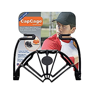 Perfect Curve Cap Washer (Black) – Hat Cleaner For Baseball Caps | Baseball Cap Washer For Washing Machine | Baseball Cap Washer For Dish Washer | Baseball Hat Washer | Flat Brim or Curved Brim