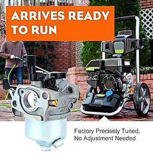 HIPA SH265 18 853 16-S 6.5hp Carburetor Compatible with Kohler SH265 3000 6.5hp 0J88870123 Pressure Washer 0059870 0059890 5987 6595 6596 6597 Harbor Freight Predator 212cc 60363 68121 68120