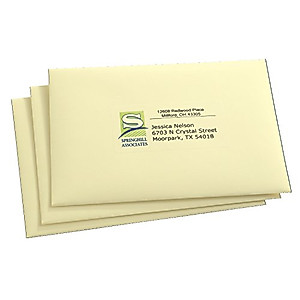 Avery Printable Address Labels with Sure Feed, Matte Clear, 1-1/3" x 4", 350 Mailing Labels (08662)