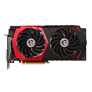 MSI GAMING GeForce GTX 1060 6GB GDRR5 192-bit HDCP Support DirectX 12 Dual TORX 2.0 Fan VR Ready Graphics Card (GTX 1060 GAMING X 6G)