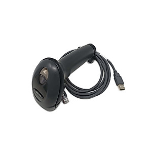 MOTOROLA, DS4208, USB KIT, Includes Scanner (DS4208-SR00007WR) and 7 Foot Straight Shielded USB Cable (CBA-U21-S07ZAR), Black - Model#: DS4208-SBZU0100ZWR (Renewed)