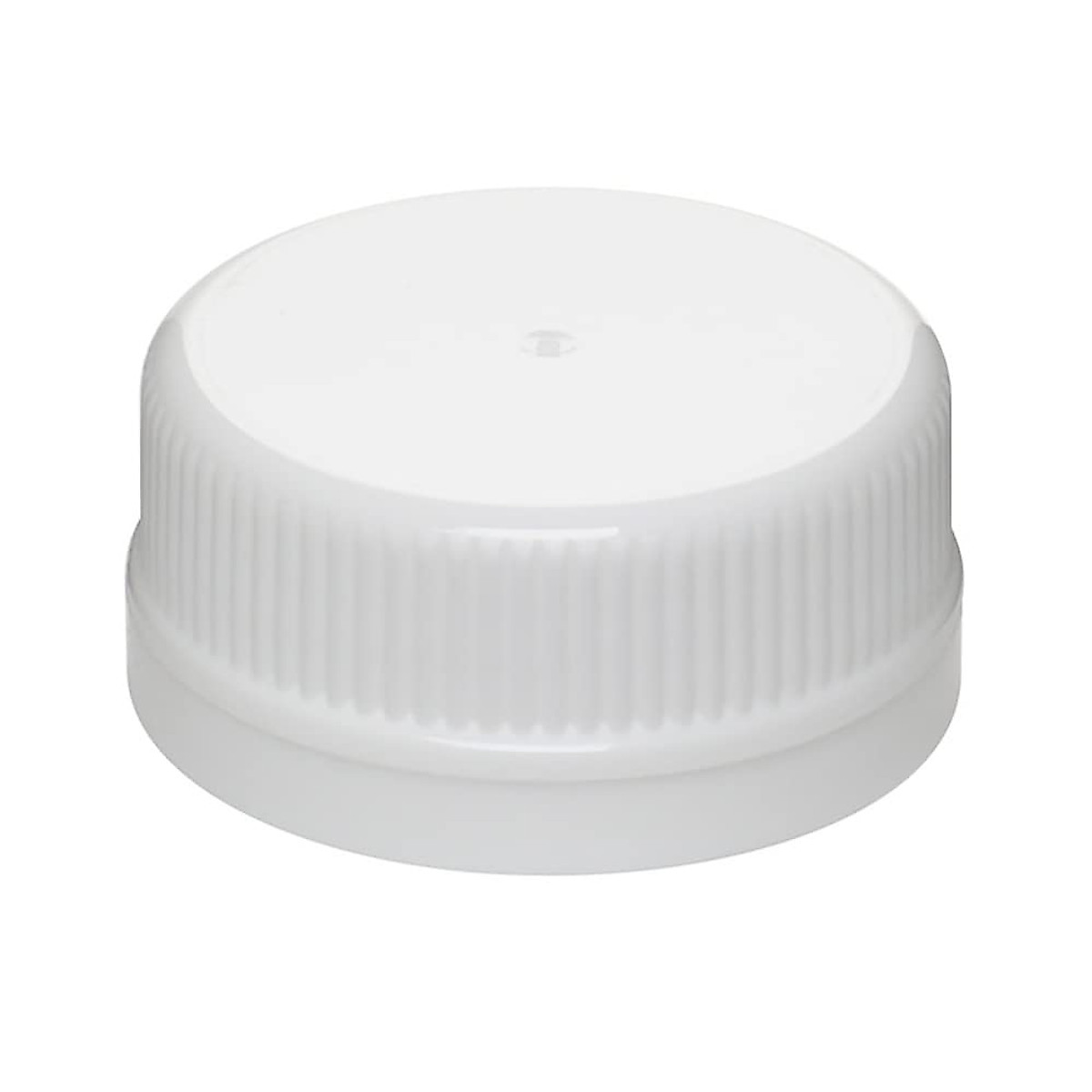 Pack of 25 White Bottle Caps Tamper Seal Lids 1.5'' Cap for Bottle 38 mm White Screw Bottle Cap Plastic Replacement Caps for Juice Water Crafts DIY Ideal for 4, 8, 12, 16 and 32 oz Bottle