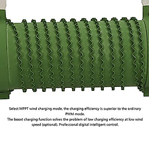 MPPT Wind Solar Hybrid Charge Controller Dump Load Solar Hybrid Controller Solar Charge Controller for Above 12/24V 400W Fan