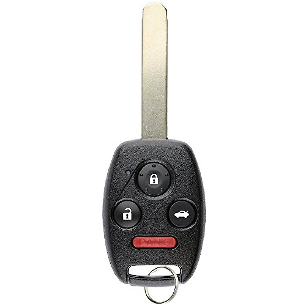 KeylessOption Keyless Entry Remote Control Uncut Car Ignition Key Fob Replacement for KR55WK49308