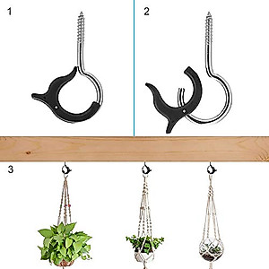 Q-Hanger 20 PCS,Q-Hanger Hooks Outdoor,Outdoor Hooks for Outdoor String Lights,Easy Release Outdoor Wire & Christmas Light Hanger