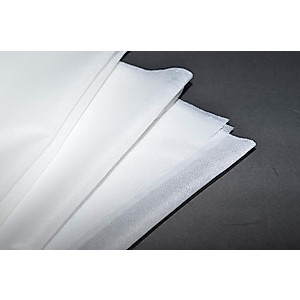 Fusible White LIGHTWEIGHT to Medium Interfacing. Stabilizer Prevents Sagging in Unstable Fabric. Fuses to The Back of The Fabric Using Heat. Non-woven, Iron-on interface. 1 Yard x 60”. By Simple Store