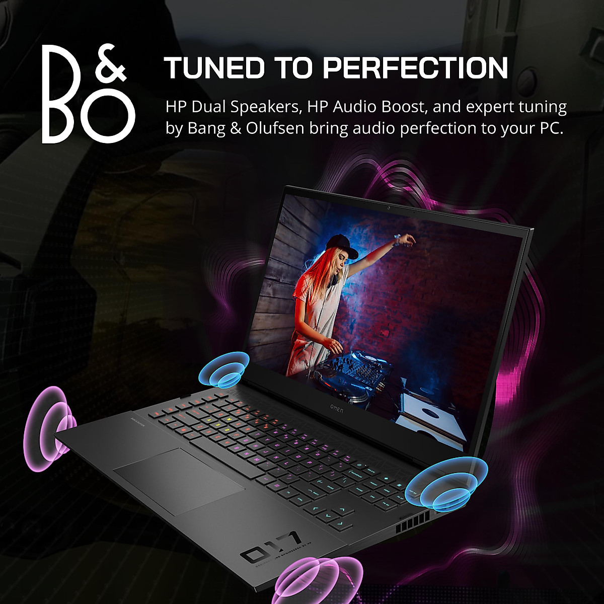 HP 2022 OMEN 17.3" 165Hz Gaming Laptop, Intel 12th Core i7-12700H, 32GB DDR5 RAM, 1TB PCIe SSD, NVIDIA GeForce RTX 3070Ti, RGB Backlit Keyboard, Windows 11, Shadow Black, w/ 32GB USB Business Card