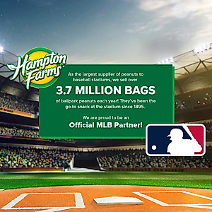 Hampton Farms Hot Nuts Cajun Spicy Peanuts, 10 oz.(Pack of 2)